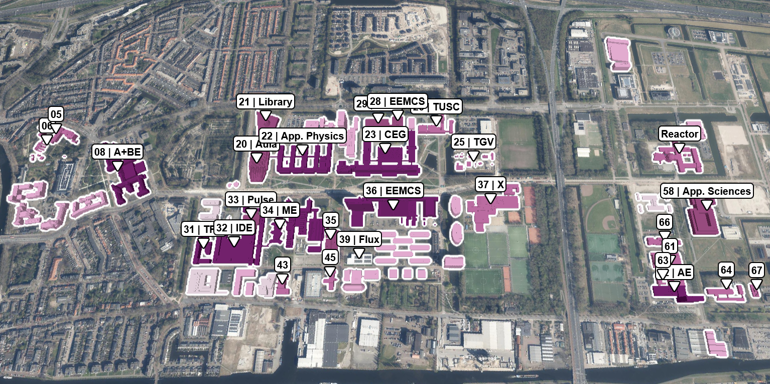 Tutorial TU Delft Inclusive Campus Map